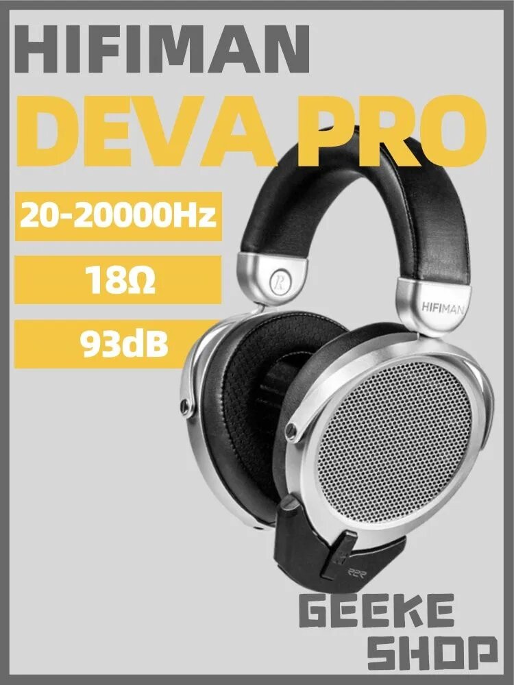 HIFIMAN DEVA Pro беспроводные наушники с модулем Bluetooth R2R и проводным подключением для портативного Hi-Res аудио