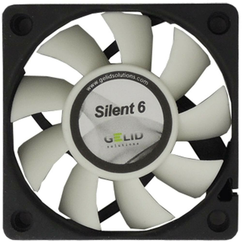 Вентилятор GELID Solutions 60x60x15.5 Silent 6, 3200rpm, 24dB(M), 0.22A, HBB, FN-SX06-32