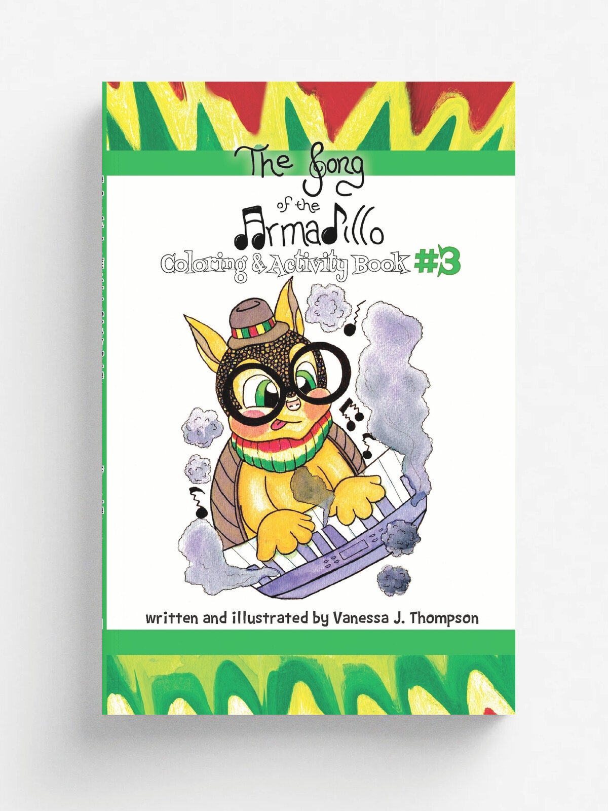 The Song of the Armadillo. Coloring & Activity Book Three