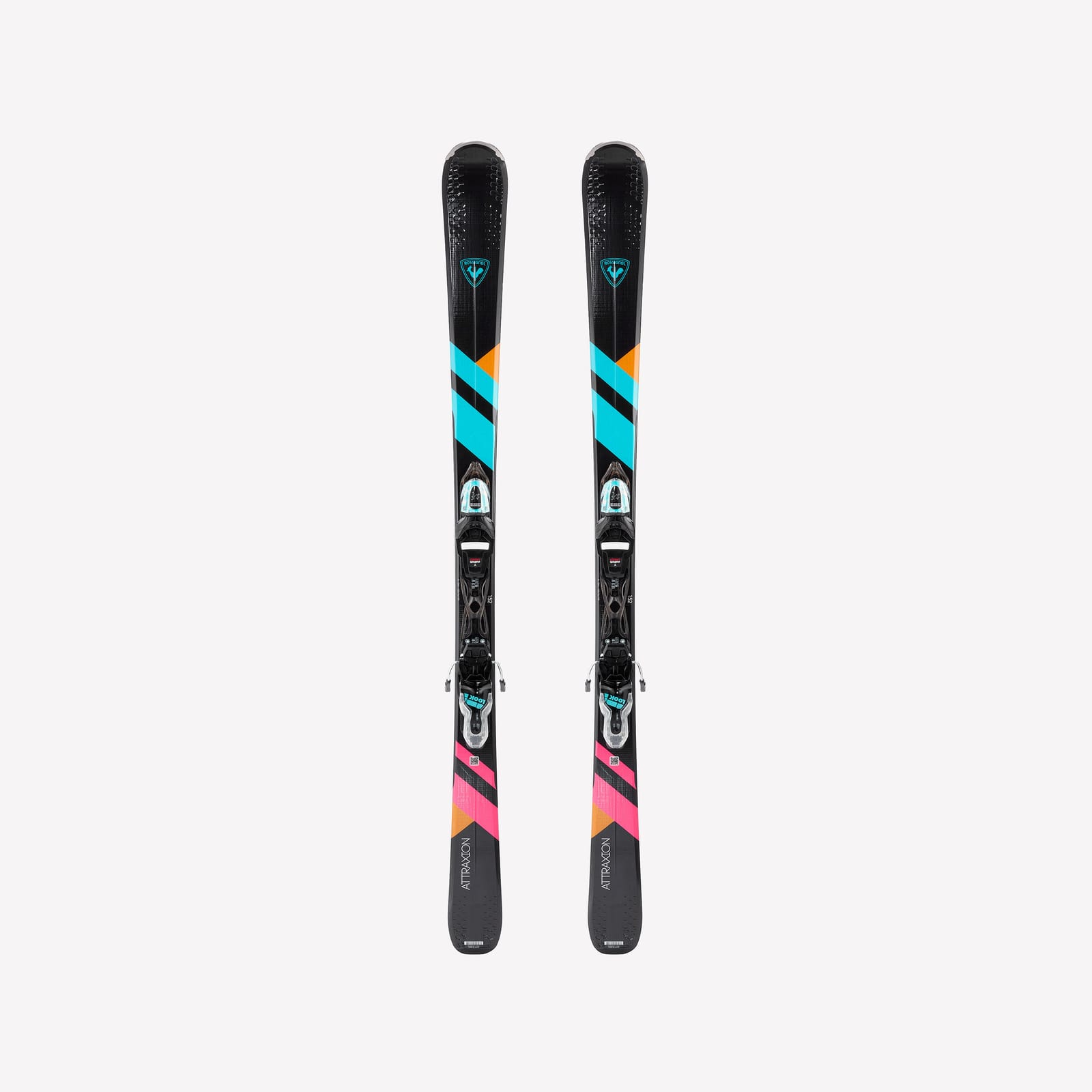 DECATHLON лыжный комплект горный Rossignol Attraxion с креплениями, 160 см