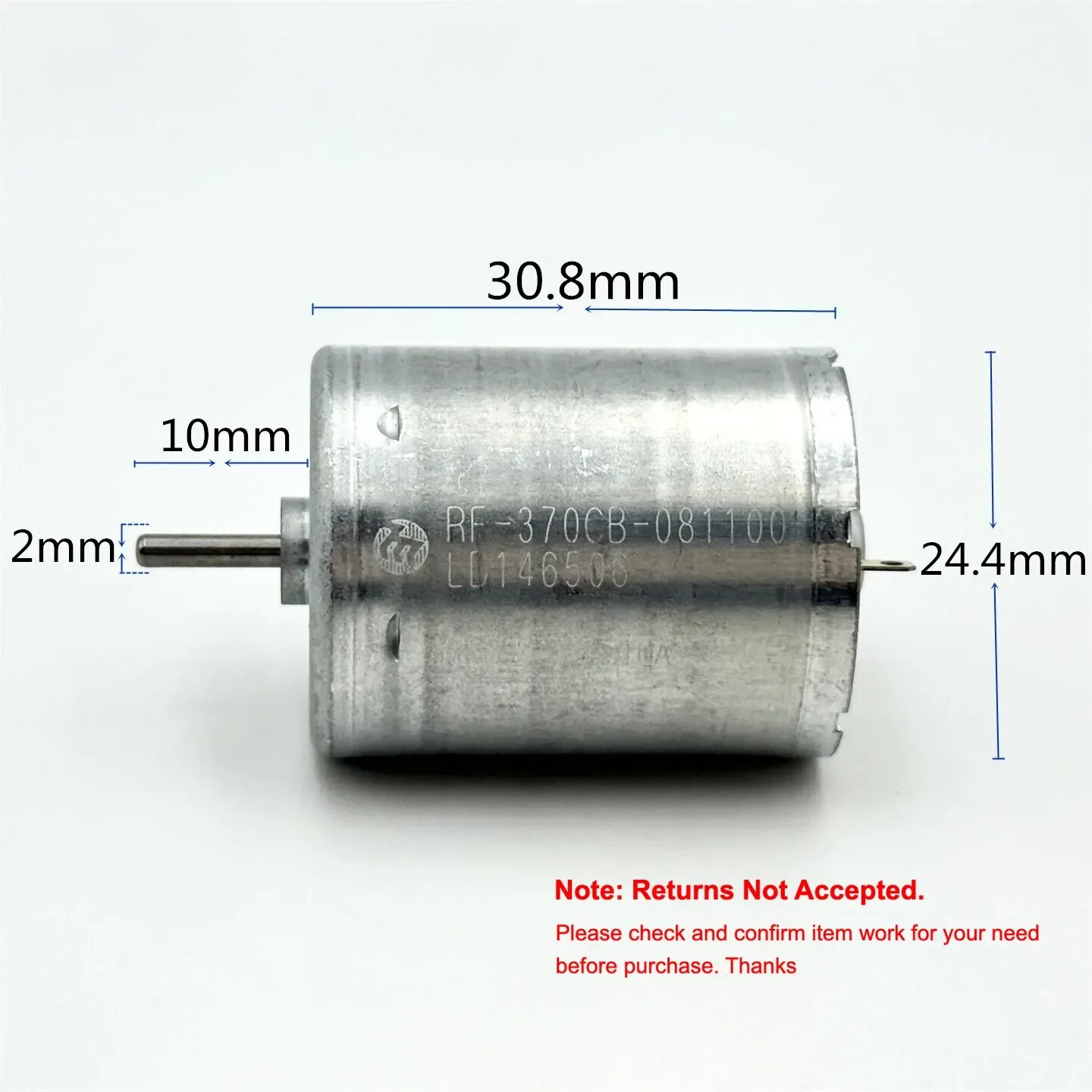 Mabuchi RF-370CB-081100 двигатель постоянного тока 12-24В