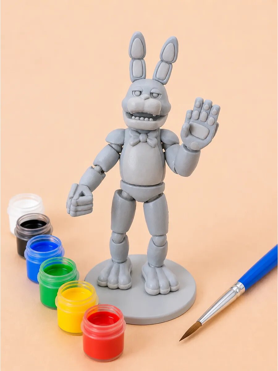 Бонни раскраска Пять ночей с Фредди/Bonnie Five Nights Fredy