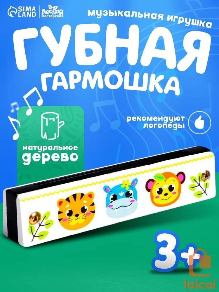 Музыкальная игрушка / Гармошка детская