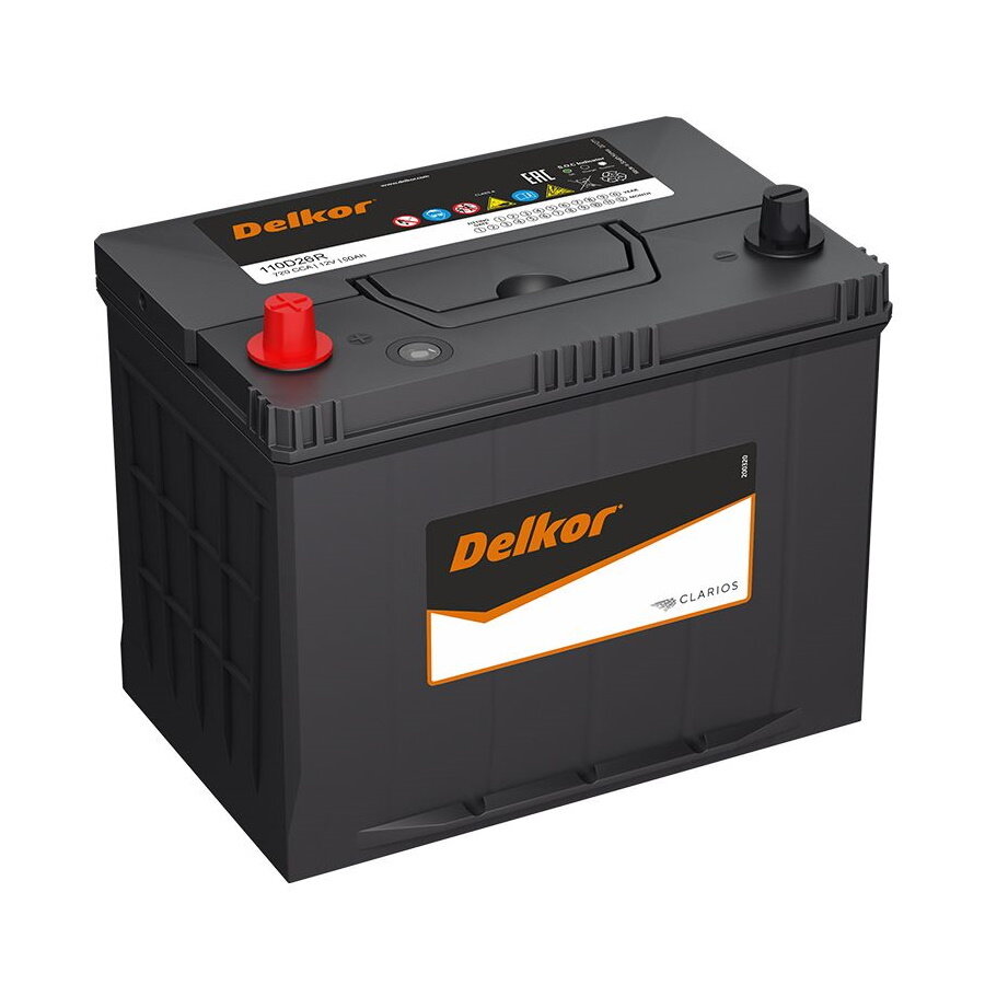Авто аккумулятор DELKOR 110D26R