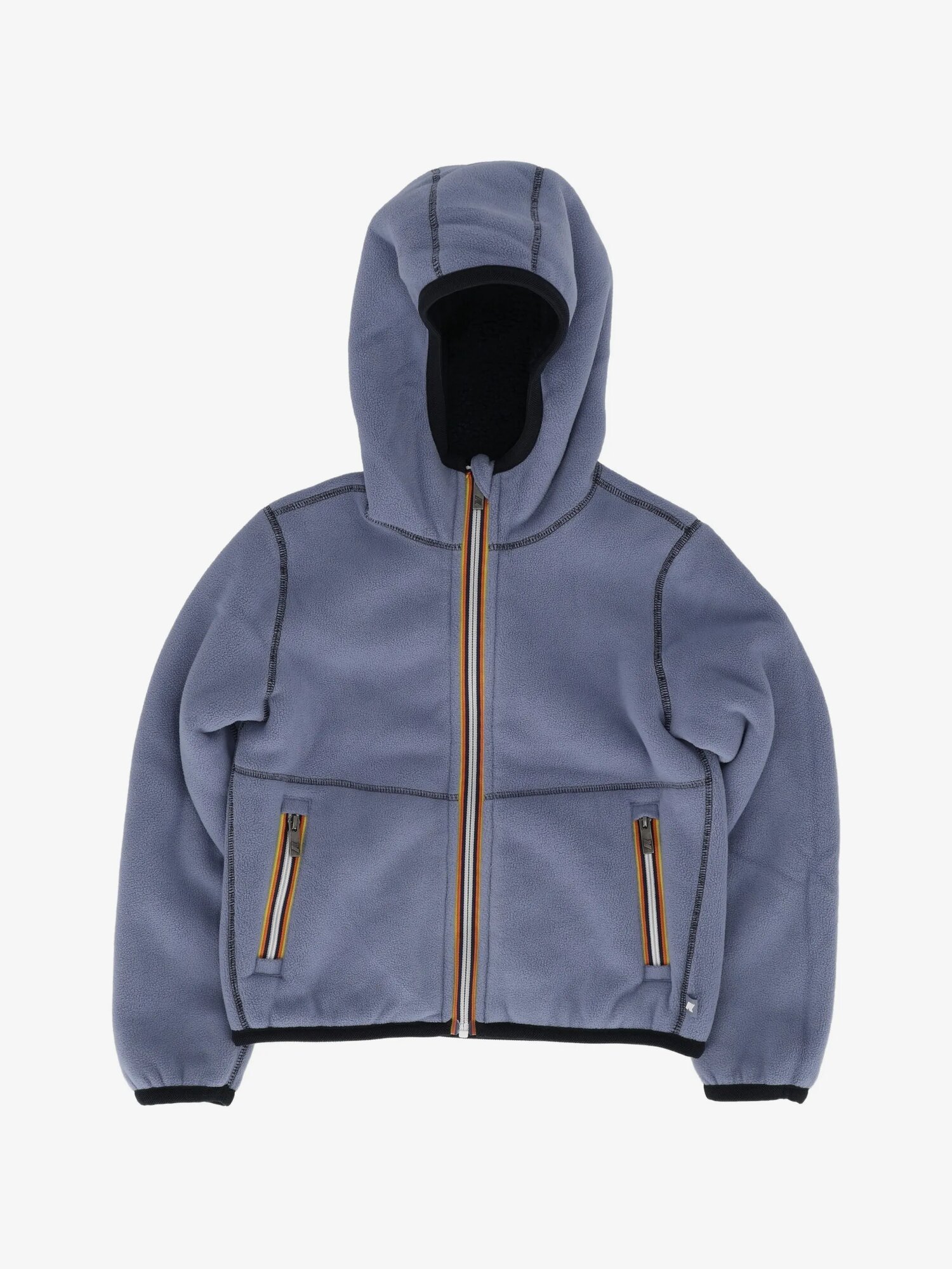 Куртка K-WAY P. Jack reversible hooded jacket, размер 10 лет, черный — фото 1