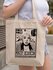 Сумка шоппер PRINTSHOT, фактура рельефная, бежевый