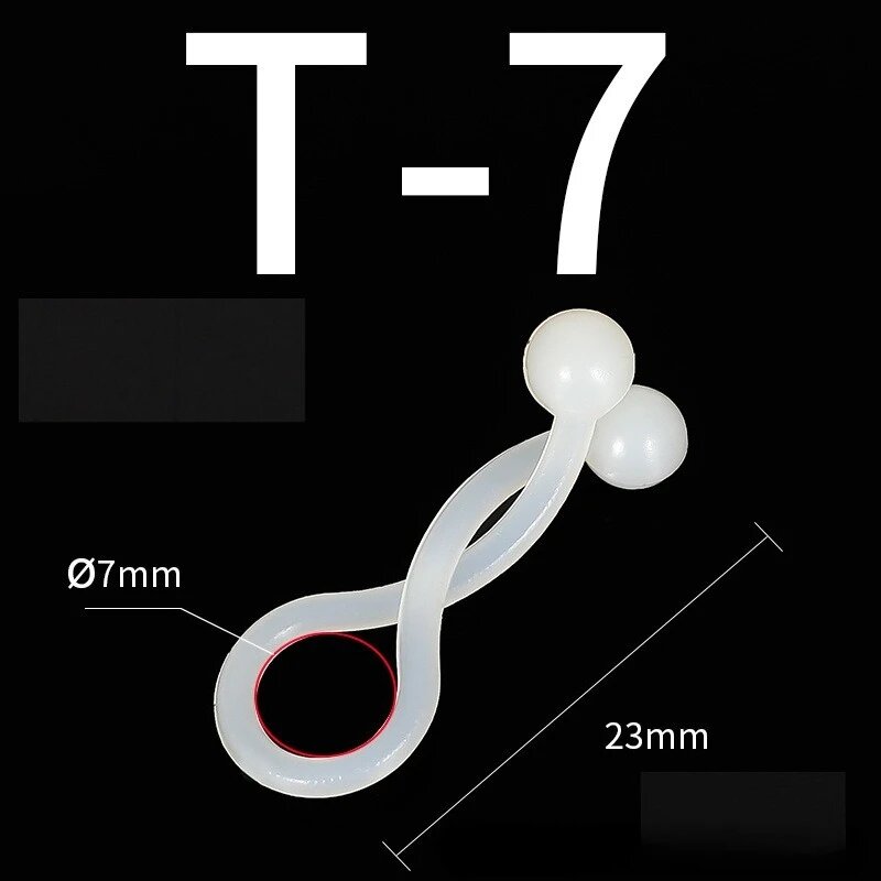 100 шт. Многоразовые кабельные стяжки нейлоновые Twist Lock 7mm Dia