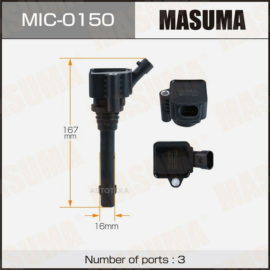 Катушка зажигания CHANGAN CS75 19- MASUMA MIC0150