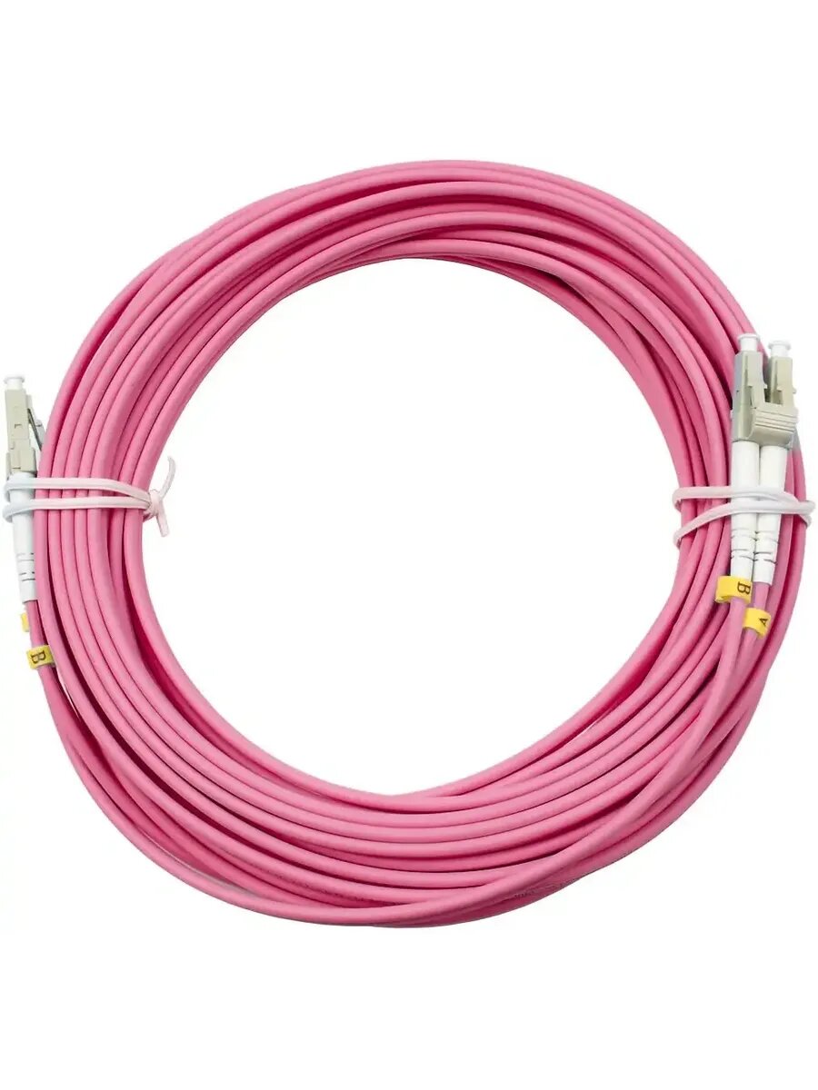 Кабель патч-корд FOP-50-OM4-LC-LC-10M