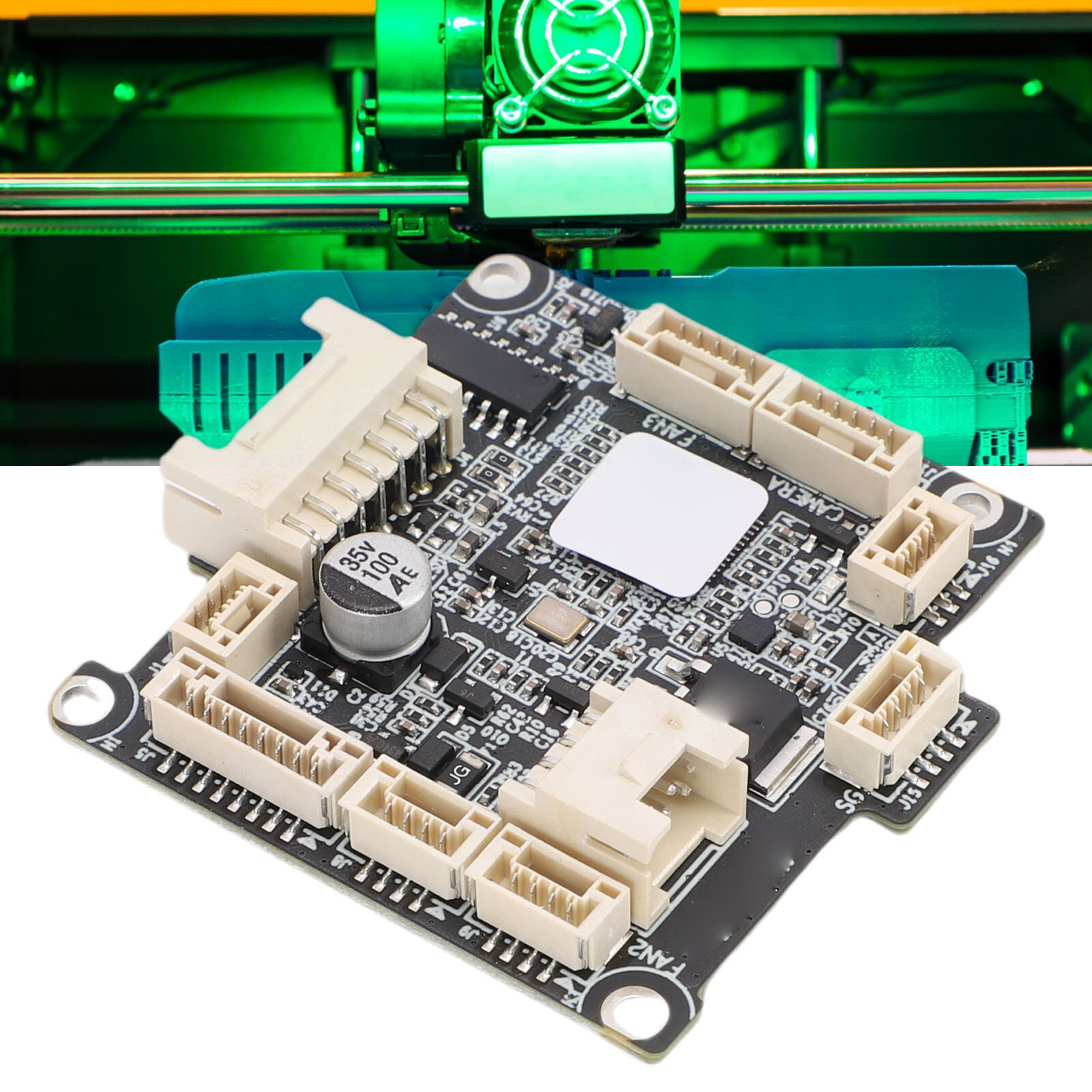 Плата головки инструмента, подходящая для Creality K2 K2 Pro K2 Plus Series, сменная плата 3D-принтера Hotend, плата управления печатной платой