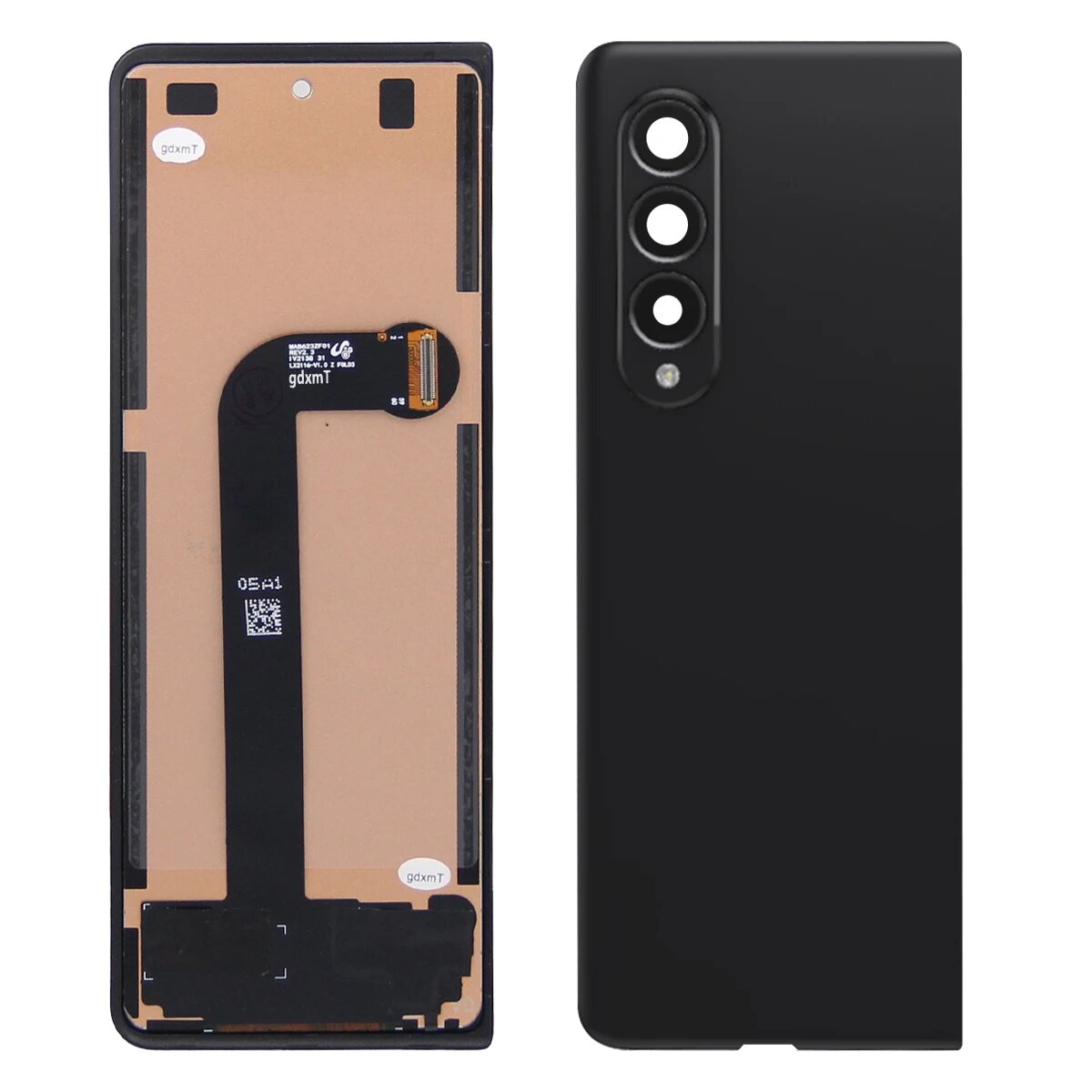 Экран для Samsung Z Fold 3 F926B F926B/DS ЖК-дисплей Цифровой сенсорный экран в сборе Samsung Z Fold 3, запасные части для дисплея