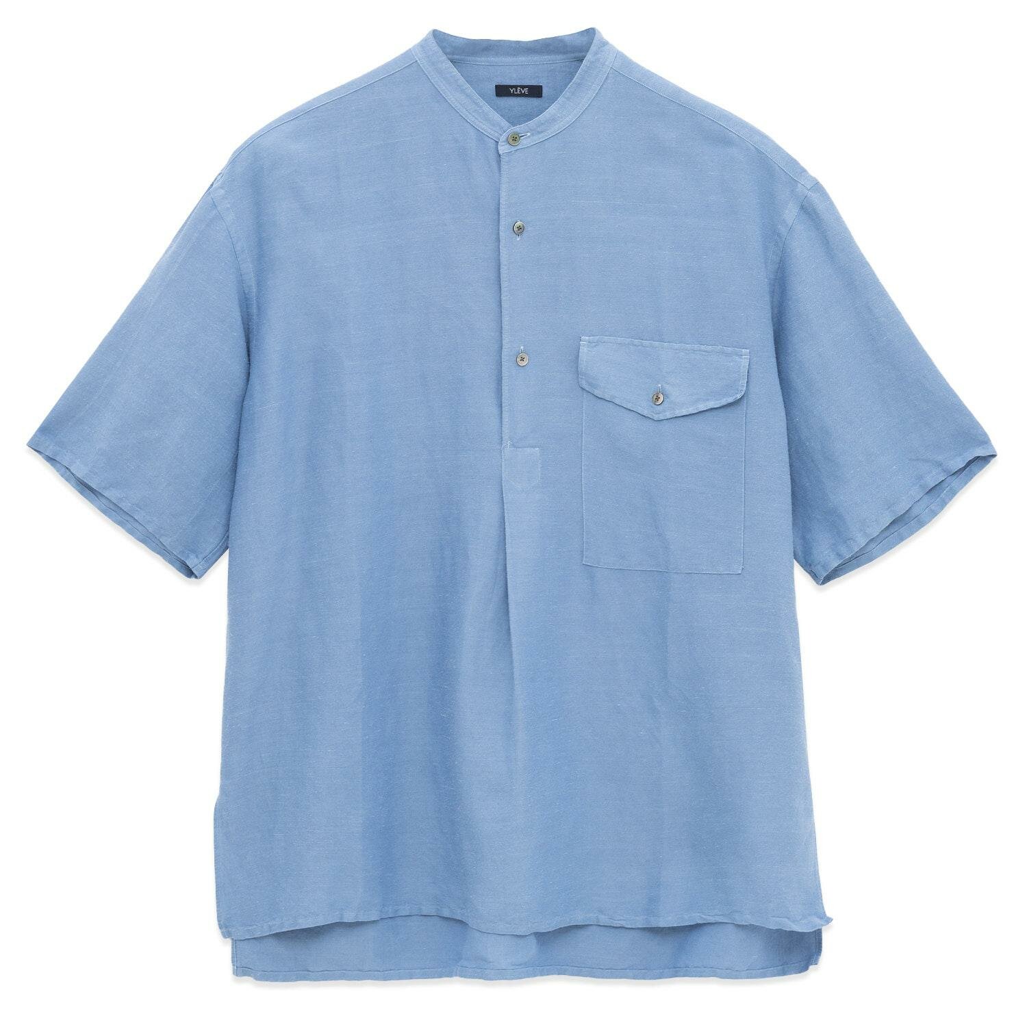 Поло спортивное РУБАШКА YLEVE LINEN VISCOSE OVER DYE SH