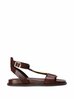 Босоножки KOTRIS T-strap leather sandals