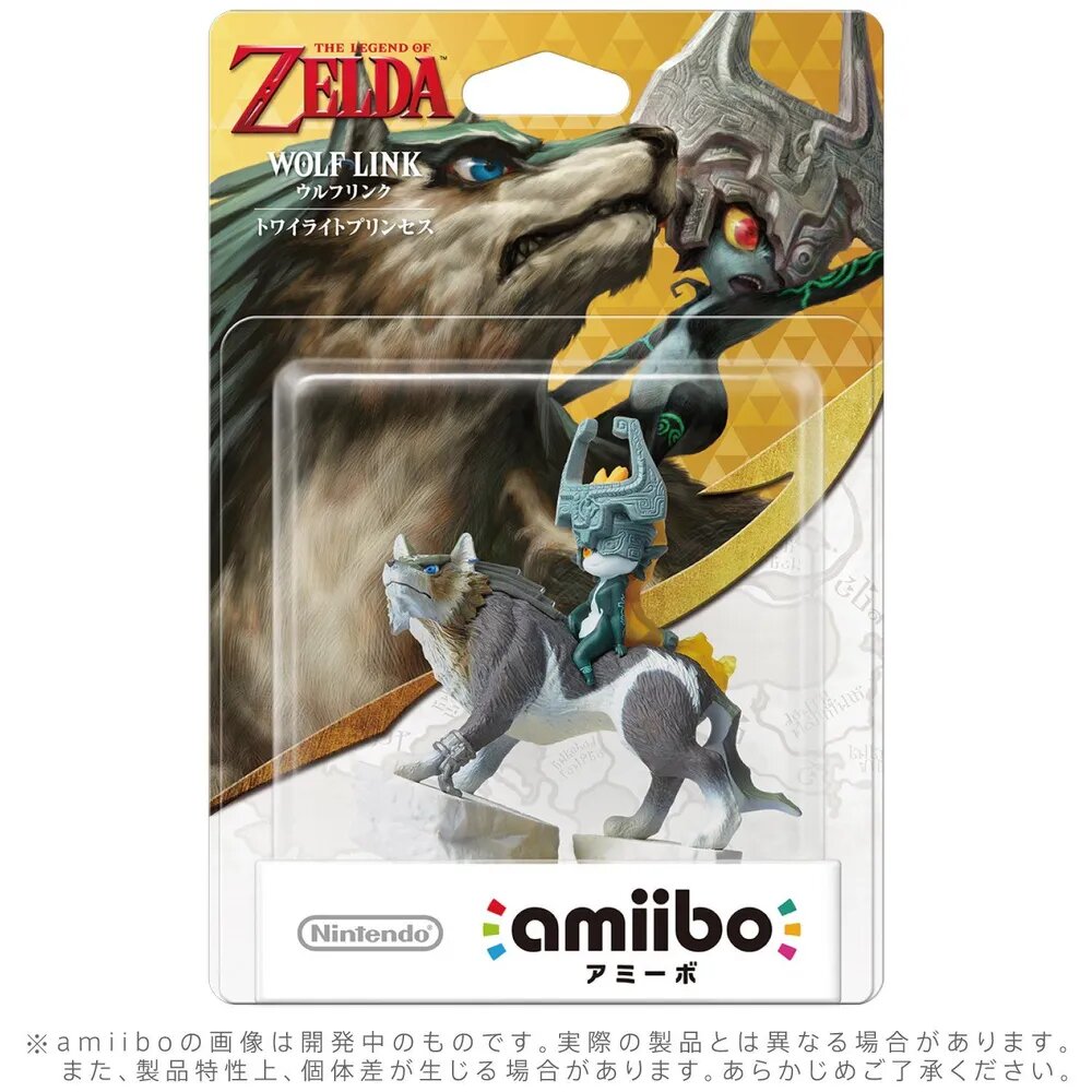 Фигурка Amiibo Nintendo волк Link, Легенда о Зельде(wolf link)