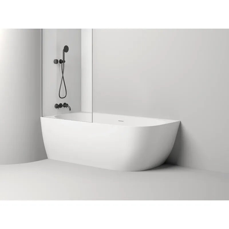 Ванна из искусственного камня S-Stone Salini Sofia 170x85 102525M левая