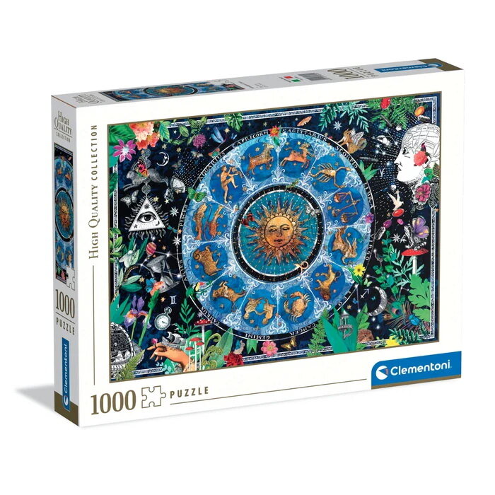 Пазл Clementoni 1000 Астрологическая карта, арт.39890, классический