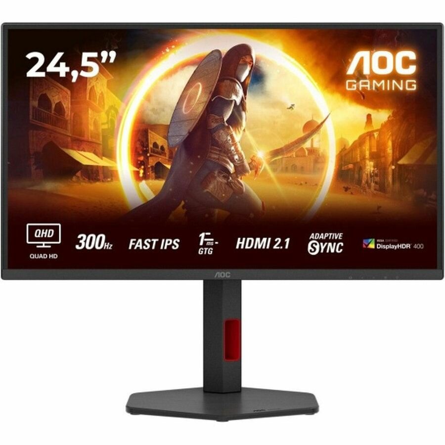 24,5" Монитор AOC Q25G4SR (Q25G4SR) черный - 2560x1440 2K@300Гц, IPS, 1 мс, 1000:1, 400 кд/м2, 178/178, DisplayPort, HDMI