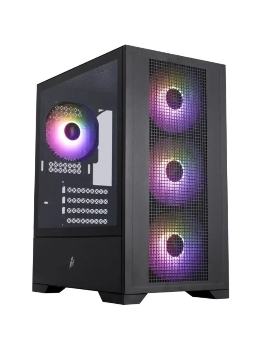 Корпус Go2 ARGB GO2-BK-4F7 черный