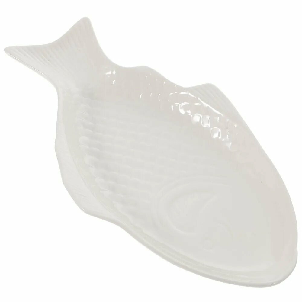 Блюдо сервировочное, 1 шт, Керамика White