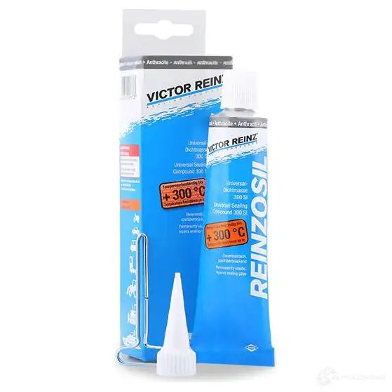 Герметик прокладка высокотемпературный серый REINZOSIL 70 мл VICTOR REINZ A4FGC X 70 31414 10 4026634207673 99639