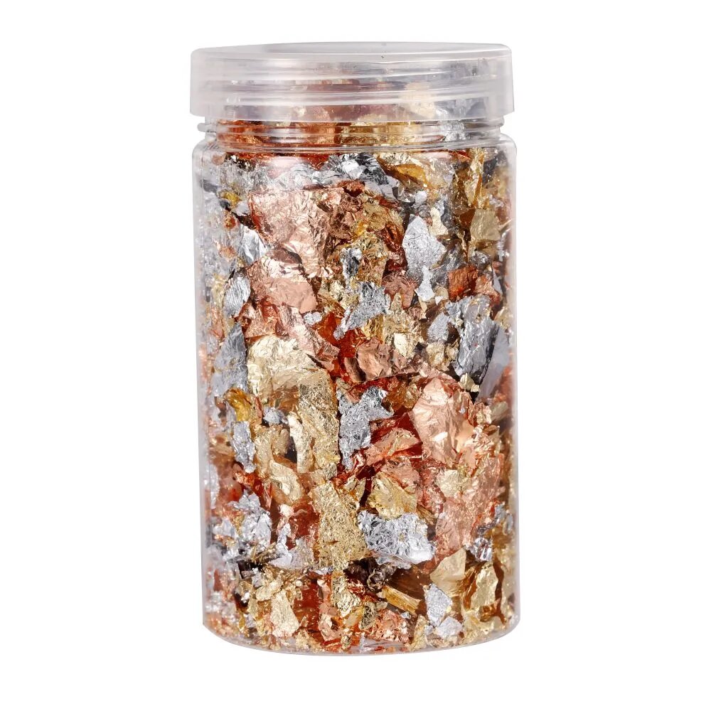 Хлопья потали для эпоксидной смолы, маникюра и творчества, сусальная фольга ,10 гр