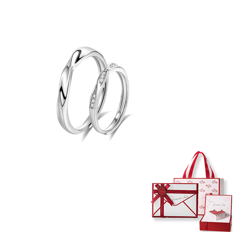 Кольцо переплетенное