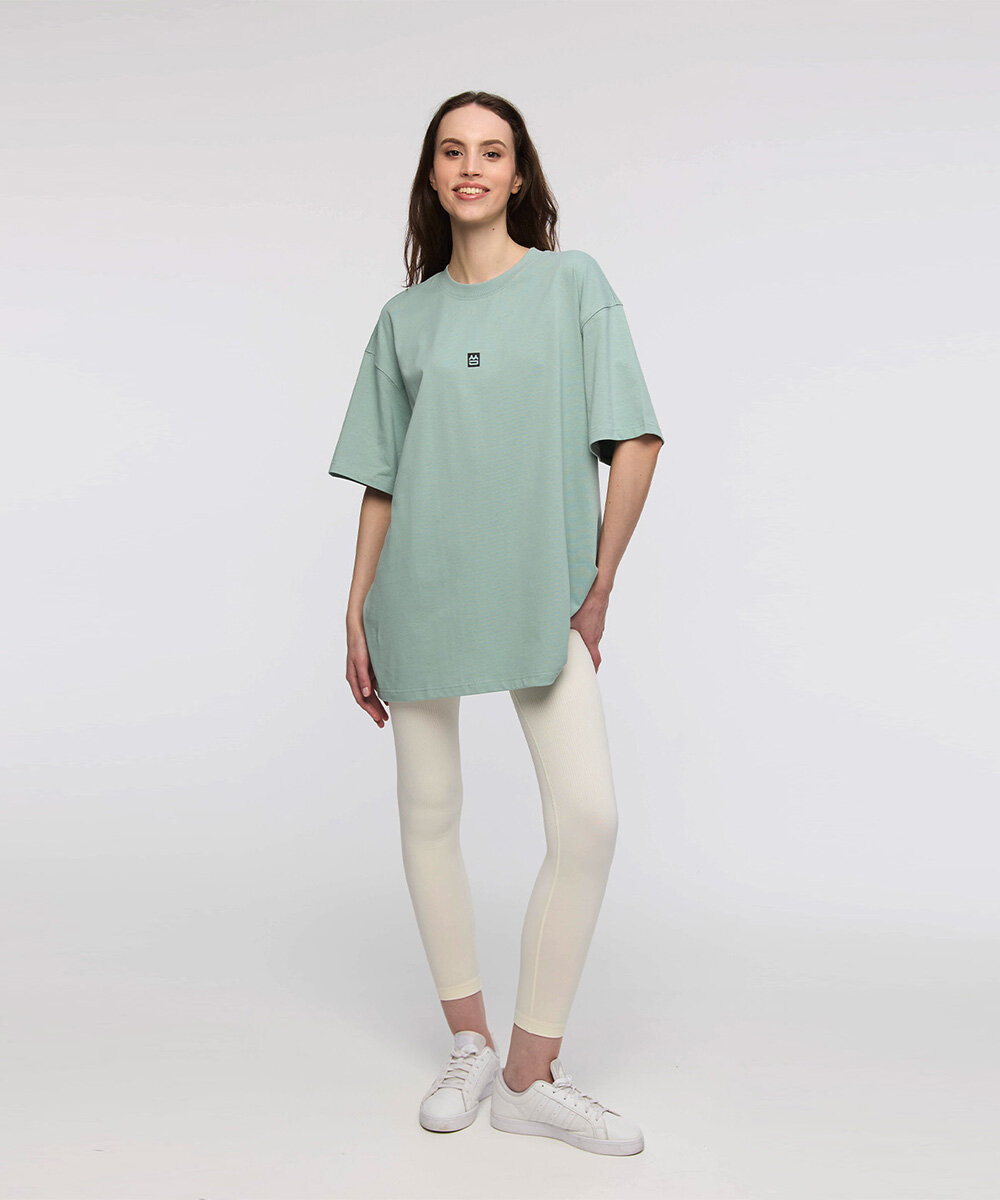 Футболка, 1 шт., размер S, зеленый