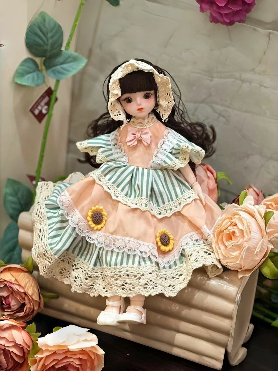 Кукла шарнирная для девочки BJD 31см аниме