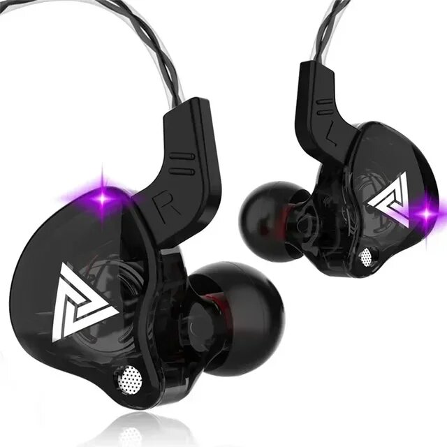 Оригинальные проводные HiFi наушники QKZ AK6 с медным излучателем, для гонок и спорта, с мощными басами, стереонаушники, внутриканальные наушники с разъемом 3,5 мм и микрофоном.