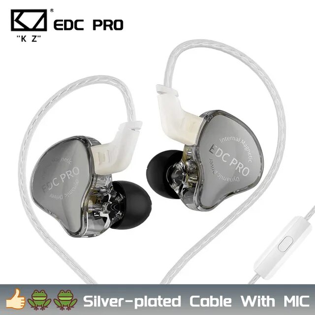 Совершенно новые проводные внутриканальные наушники KZ EDCPRO с высоким качеством звука оснащены высокочувствительными излучателями с широким динамическим диапазоном, подходят для занятий спортом и поставляются со съемным аудиокабелем.