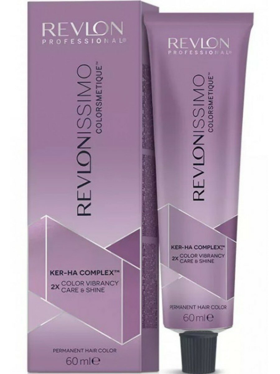 Краска для волос Revlon Professional Revlonissimo Colorsmetique, Краситель с гиалуроновой кислотой перманентный, 55.22