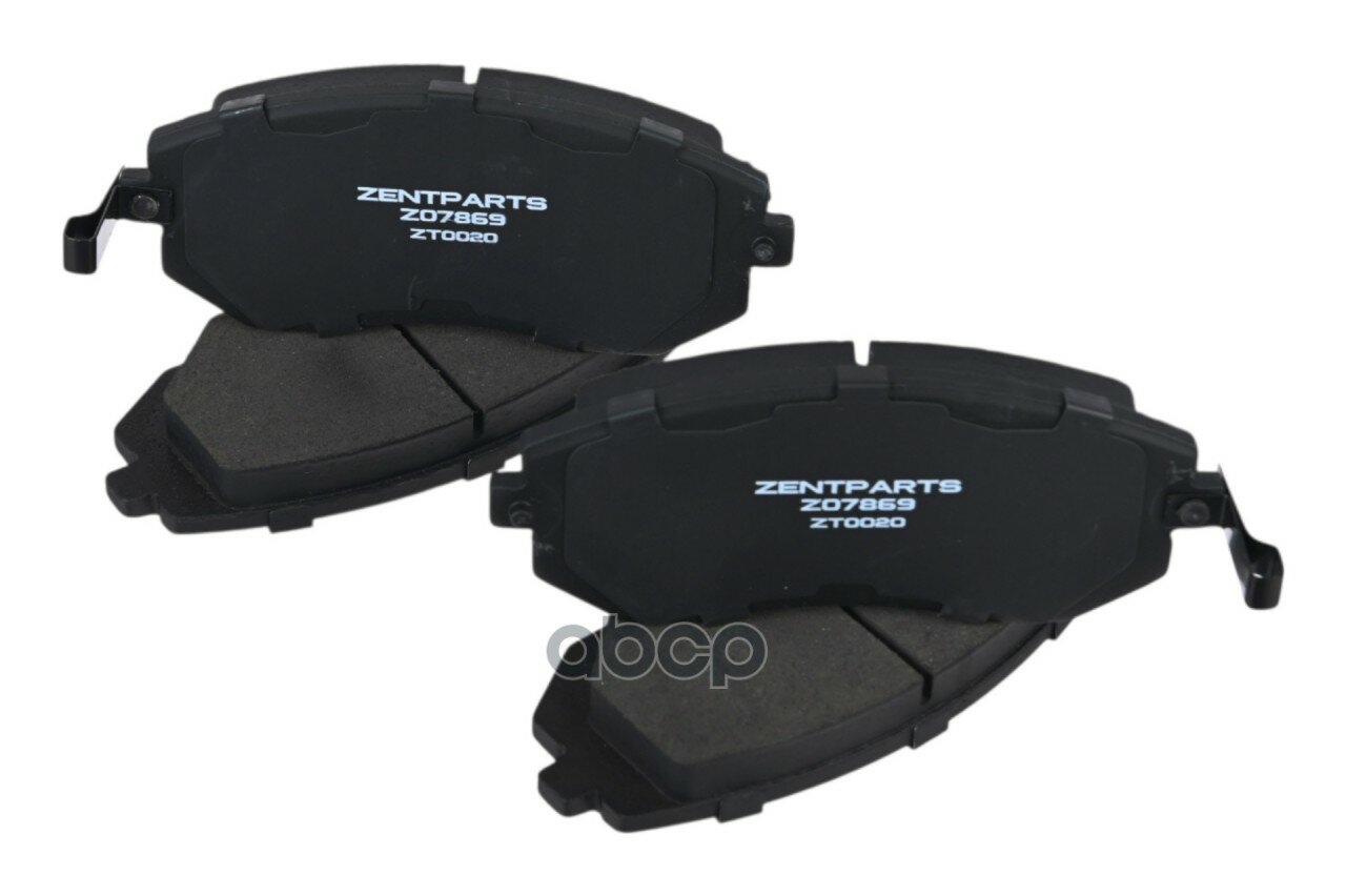 Колодки тор. диск. перед. с антиск. пл! (P78013) Subaru Lagacy IV/Outback 2.0/2.5 03> ZENTPARTS арт. Z07869