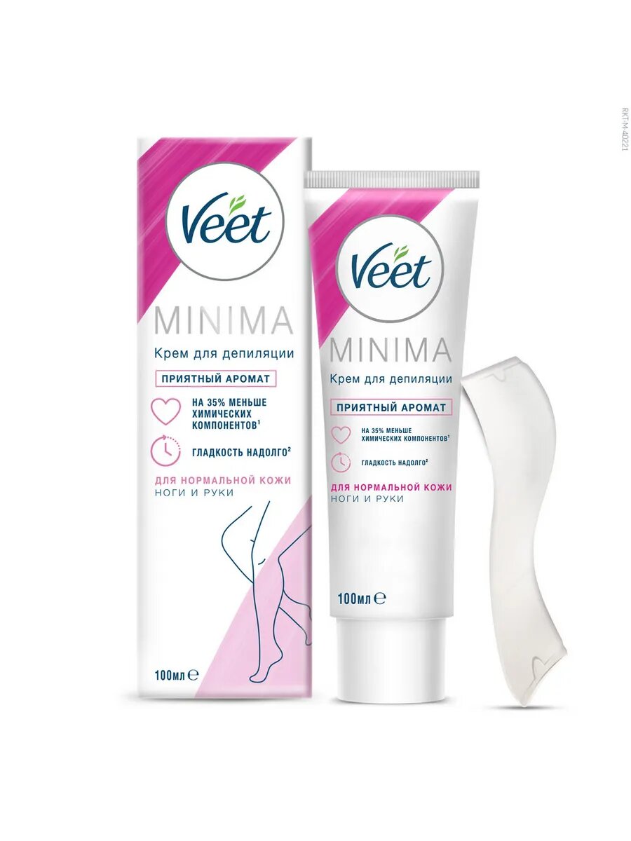 Veet minima крем для депиляции для нормальной кожи 100 мл