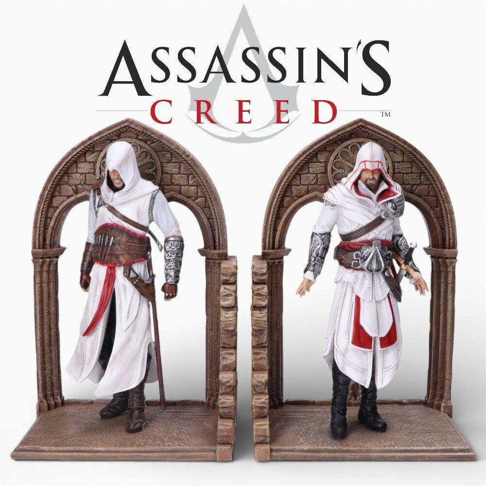 Статуэтка Альтаир и Эцио "Assassin's Creed" от Nemesis Now, коллекционное издание