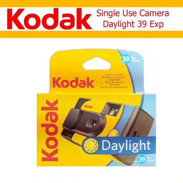 Одноразовая фотокамера Kodak Daylight 39 Exp, цвет No flicker