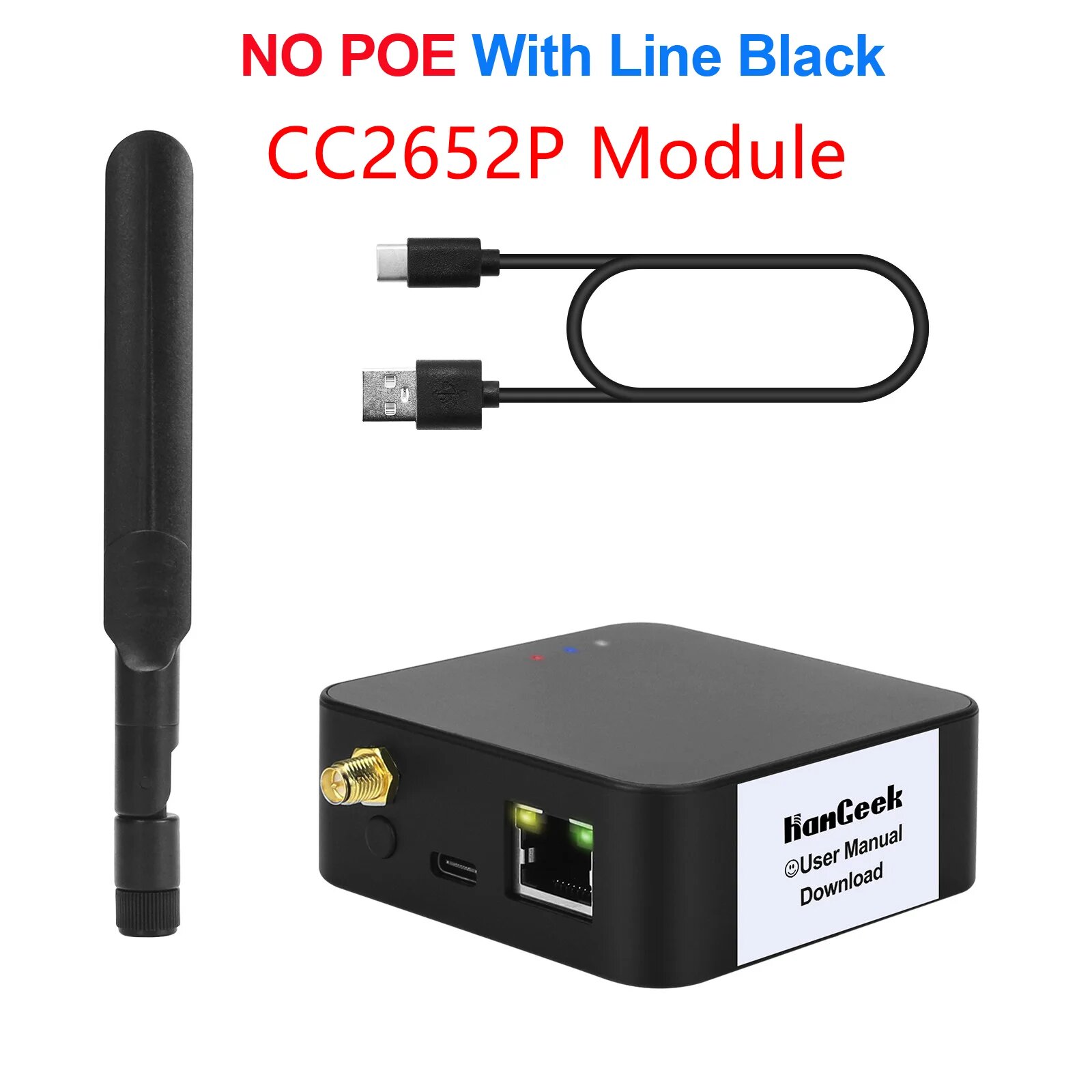 HamGeek CC2652P Zigbee 3.0 NO POE