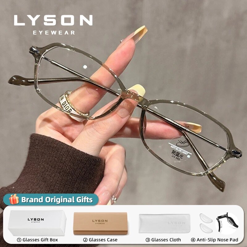 LYSON Прогрессивные очки C5-Grayish Green, 1.67