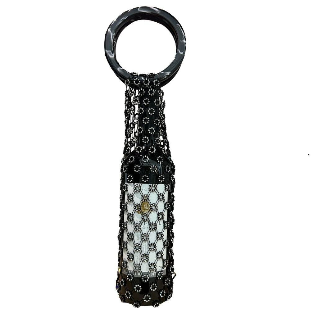 Кристалл-мешок для хранения бутылок, Черный