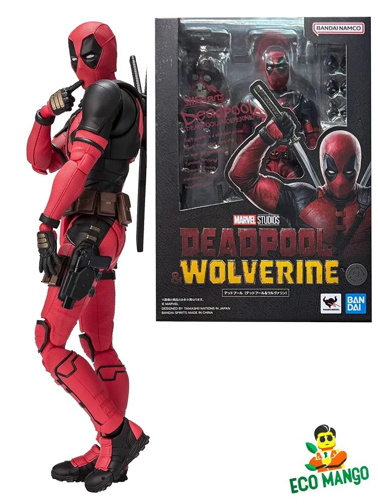 Экшн Фигурка Bandai S.H.FIGUARTS Дэдпул, (фильм DEADPOOL & WOLVERINE), SHF