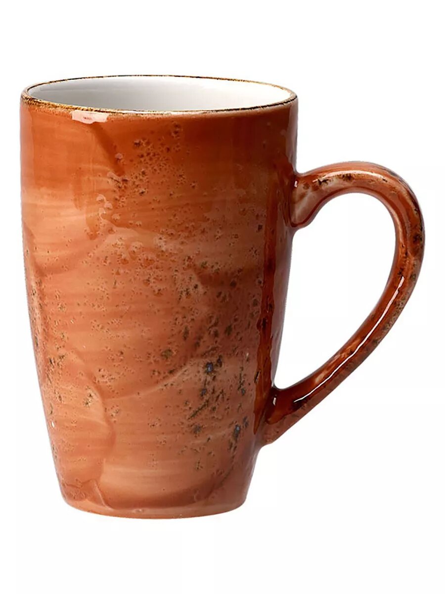 Кружка Steelite Craft Terracotta, фарфоровая, 285 мл