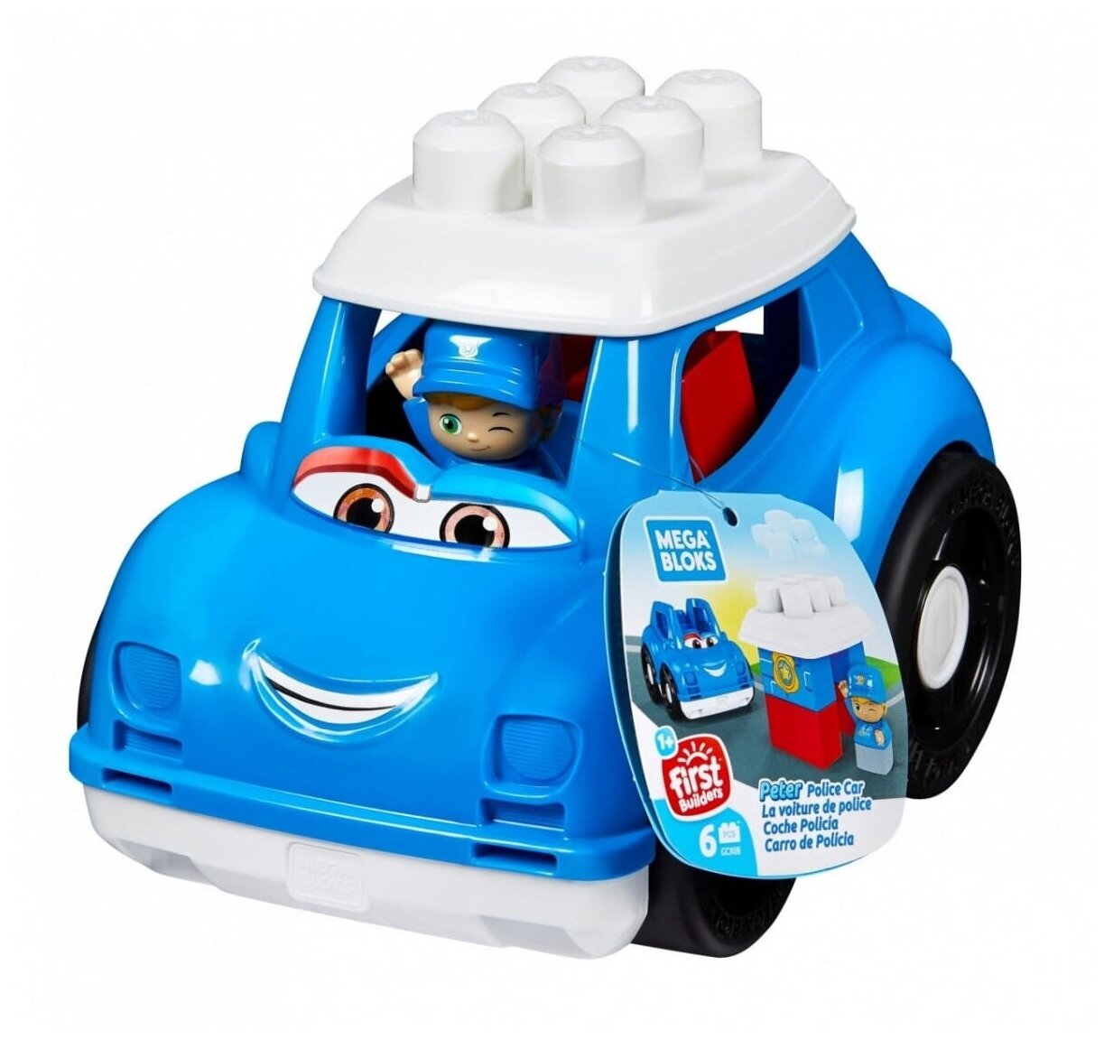 Машинка First Builders. Маленькие транспортные средства Грузовик Mega Bloks CND62/GCX08 7465164