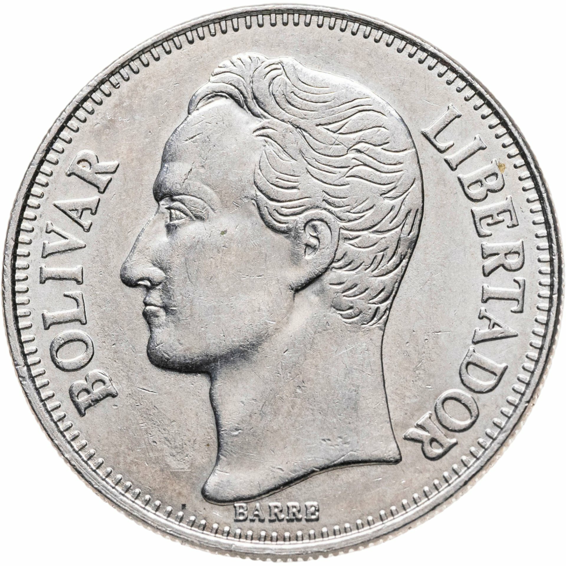 Венесуэла 1 боливар (bolivar) 1990