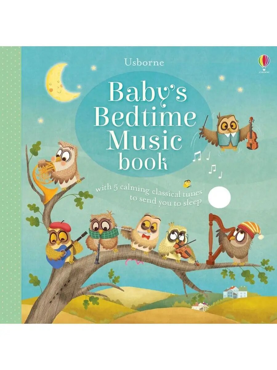 Baby's Bedtime Music Book | книги для детей — книги для малышей