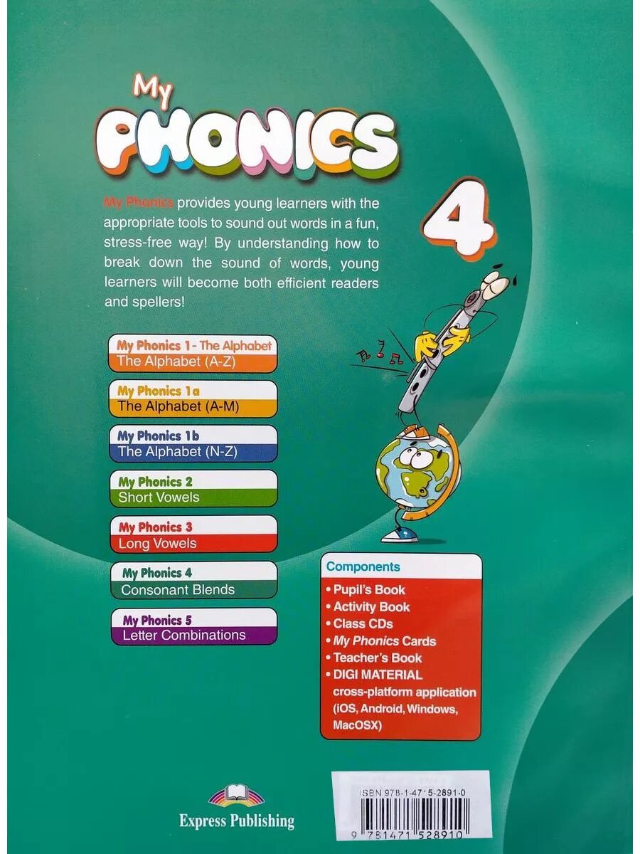 My Phonics 4 Pupil's Book with Cross-Platform Application | Express Publishing — фото 1