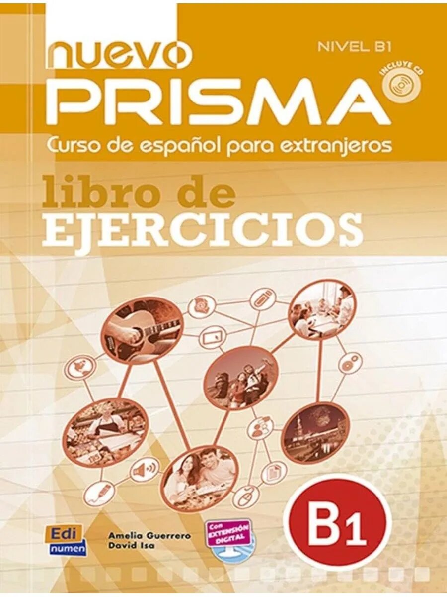 Nuevo Prisma B1 Libro de Ejercicios + CD арбочая тетерадь | Edinumen