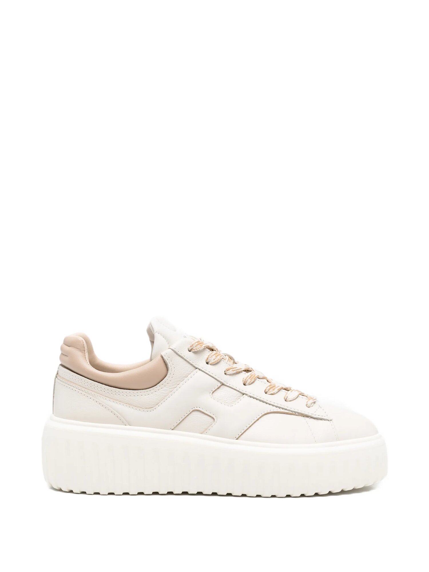 Кроссовки Platform leather sneakers