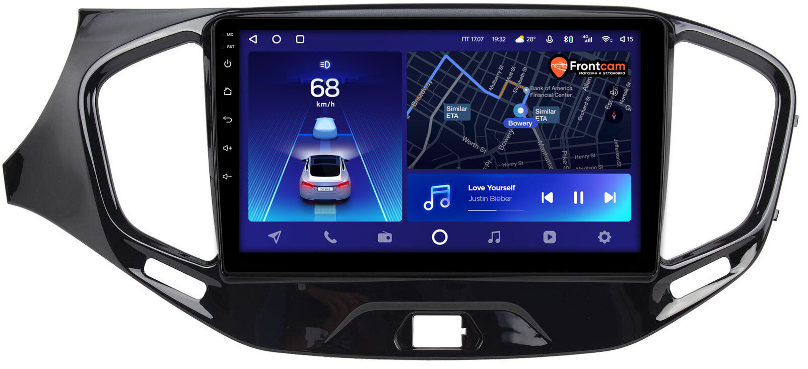 Штатная магнитола Lada Vesta SW Cross, Vesta 2015-2022 (авто без оригинальной камеры) Teyes CC2 PLUS 6/128 9" RM-9109 Android 10 (4G-SIM, DSP, QLed)