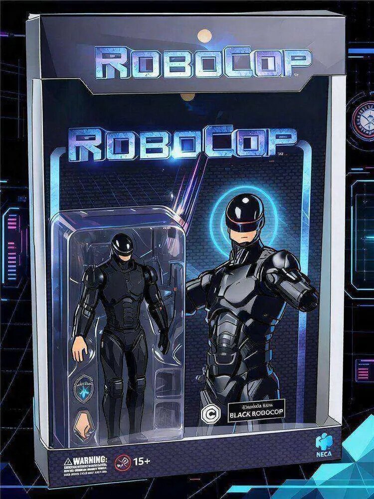 Фигурка IYA Action Figure Exquisite Series OOCO RoboCop 1/18 Black - Коллекционная