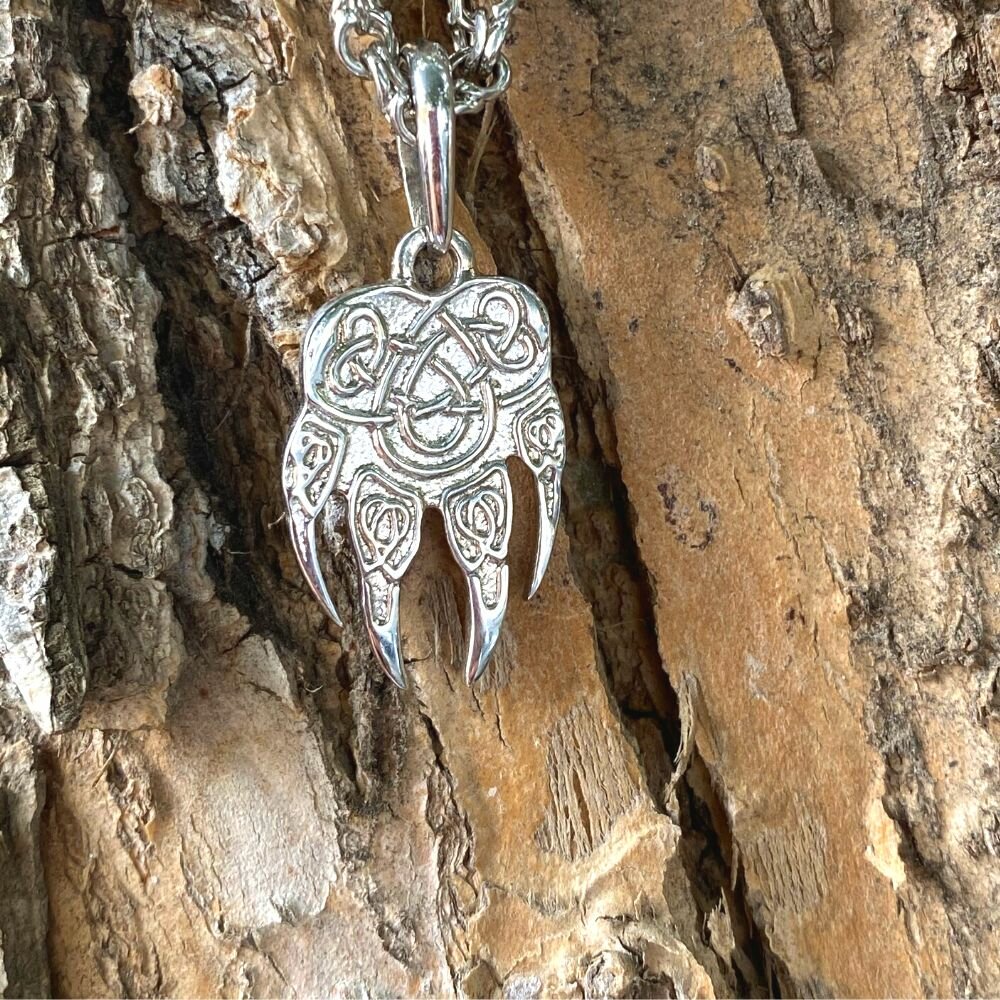 Славянский оберег Печать Велеса " Волчья Лапа "