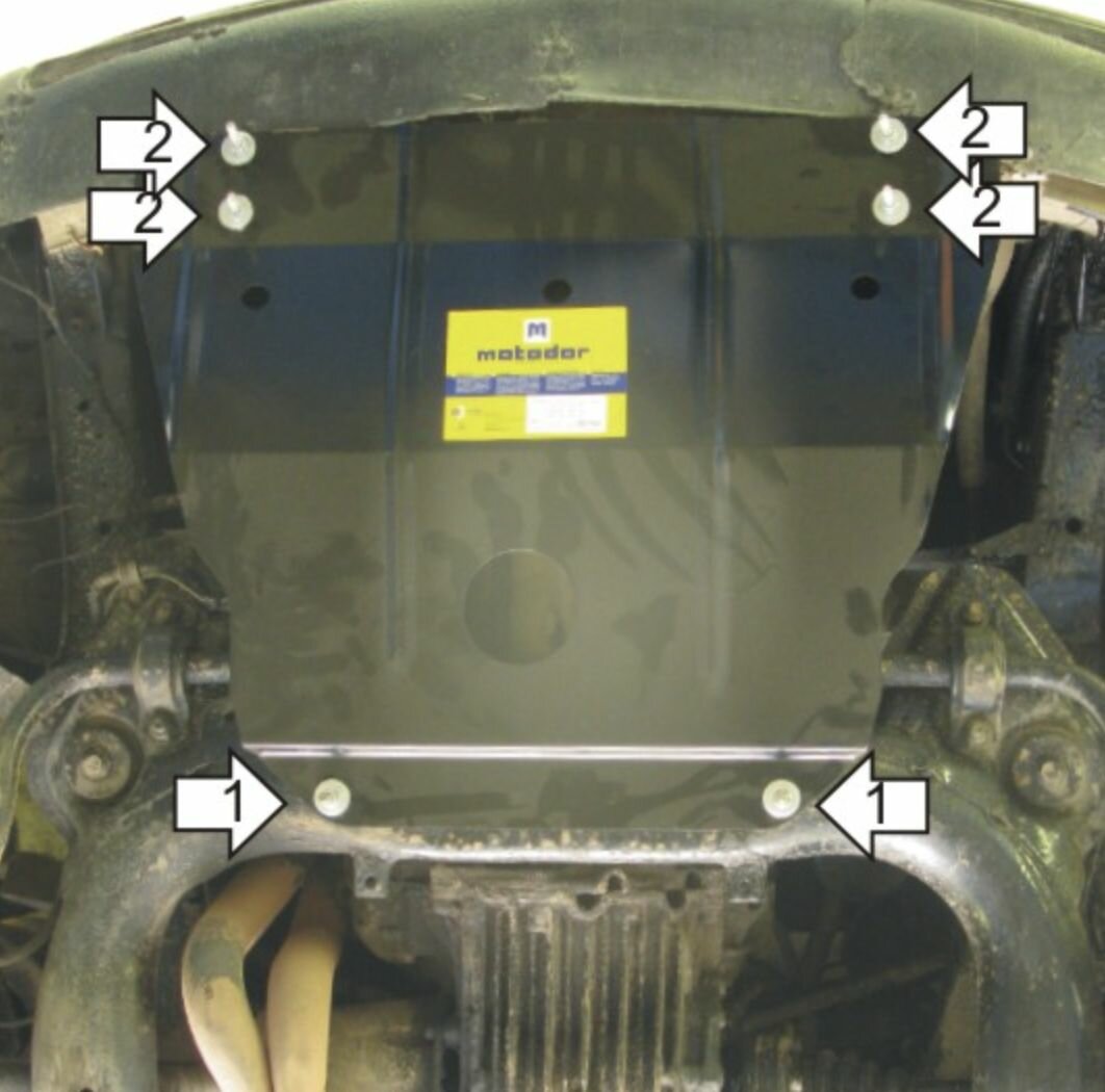 Защита MOTODOR для Audi 100, A6 70106